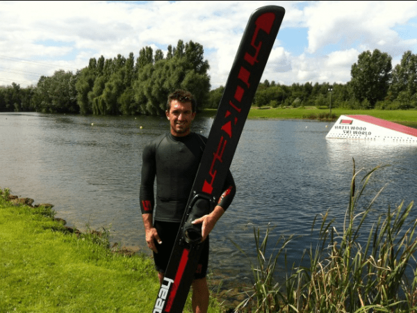 Ray Stokes Pro Am jump event at Hazelwood ski World - Stokes Skis